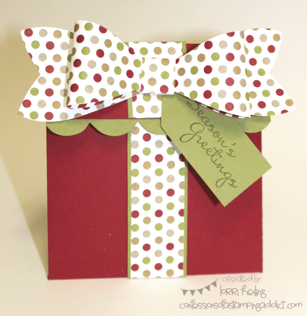 Present Gift Card Holder (Interactive Card) - Confessions of a Stamping ...