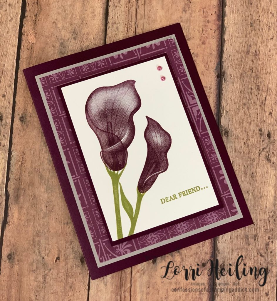 Lasting Lily Cards - Confessions of a Stamping Addict