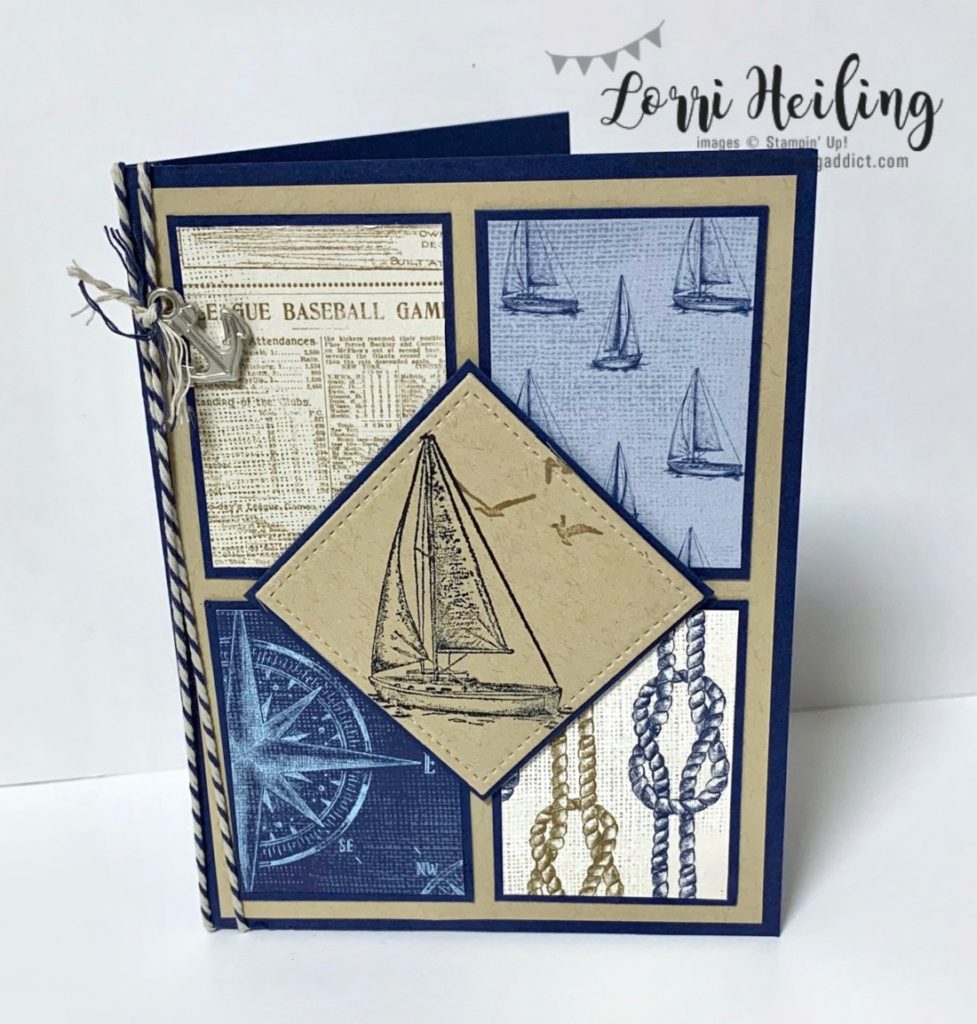 Sailing Home Card - Confessions of a Stamping Addict